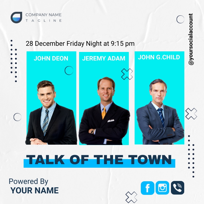 Conference Template | PosterMyWall