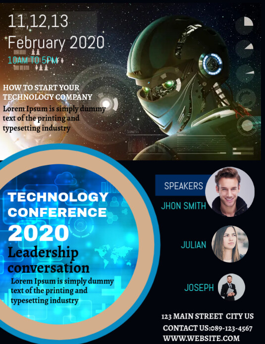 Copy of Conference Template | PosterMyWall