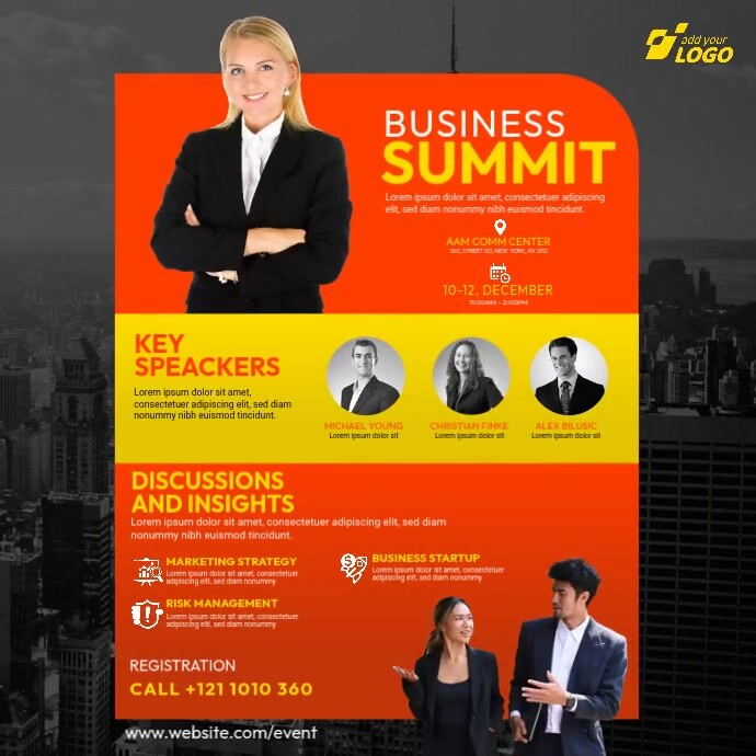 Copy of Conference Template | PosterMyWall