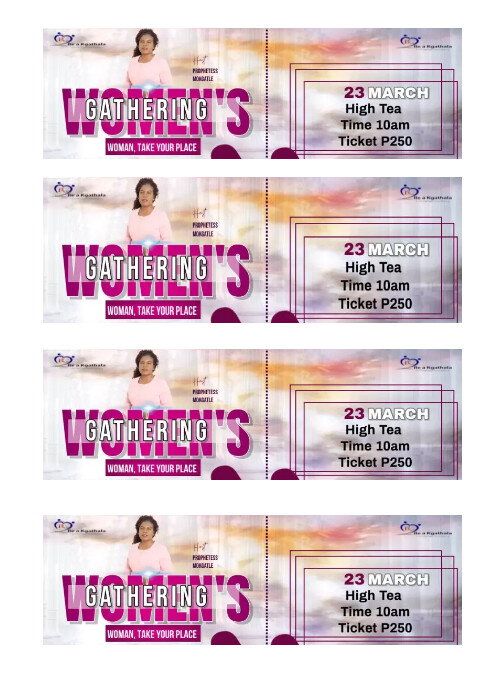 Copy of Conference Tickets | PosterMyWall