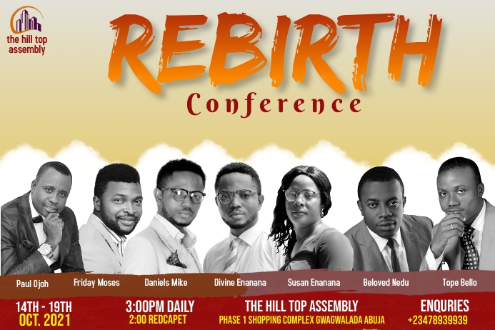 Conferences Template | PosterMyWall