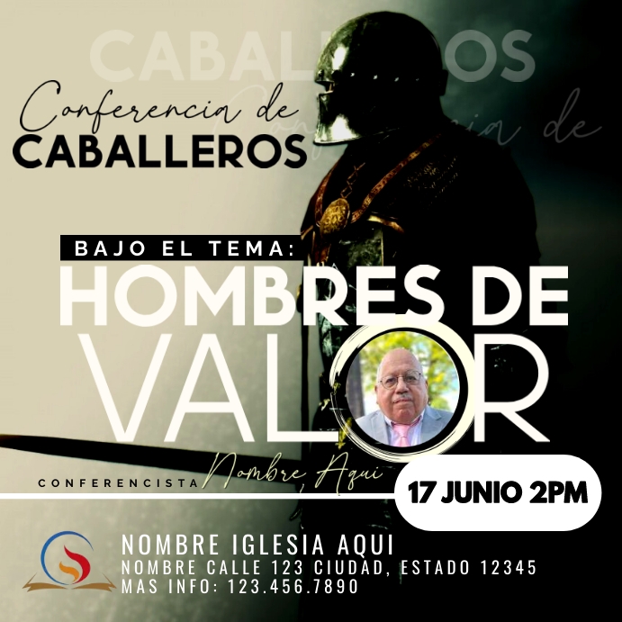 conferencia Template | PosterMyWall