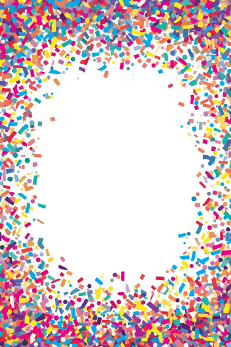 confetti background design template | confetti background design ...