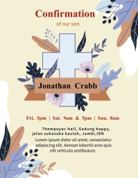 Confirmation Flyers Template | PosterMyWall