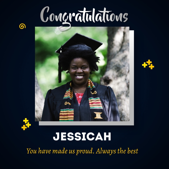 Congrats Template | PosterMyWall