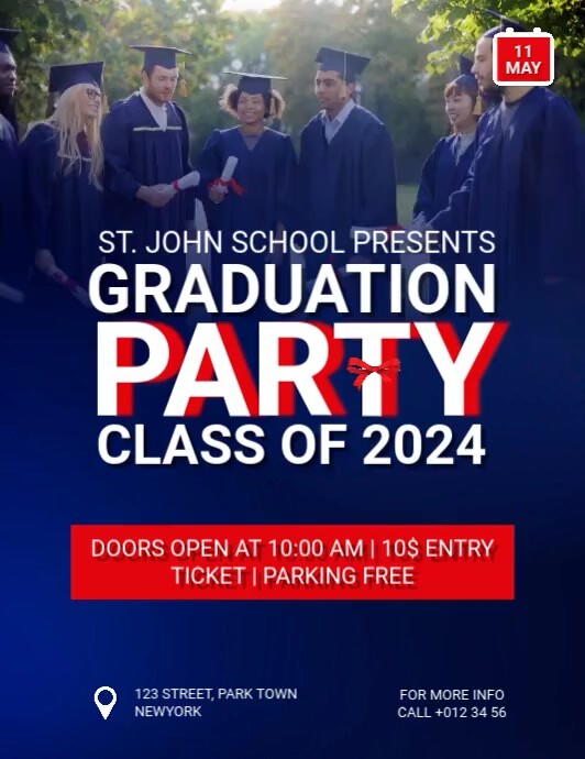 Congrats Graduate: Personalized Graduation Pa Template | PosterMyWall