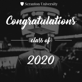 Congratulations university graduate card 2020 Template | PosterMyWall