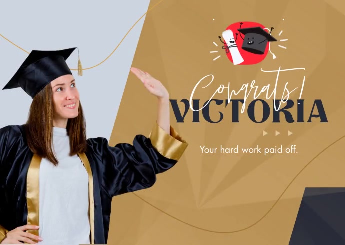Congratulation Graduate Template | PosterMyWall