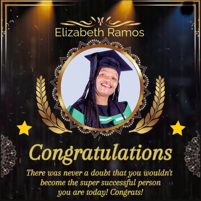 congratulation graduation Template | PosterMyWall