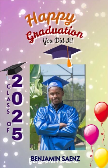 congratulation graduation Template | PosterMyWall