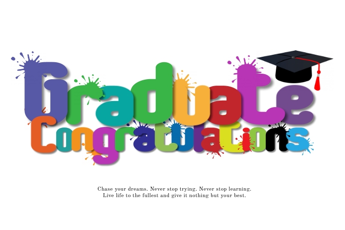 Congratulation Graduations Template | PosterMyWall