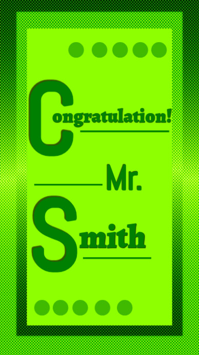 Copy of Congratulation Instagram Story | PosterMyWall