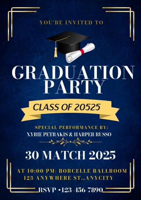 Congratulation party Template | PosterMyWall