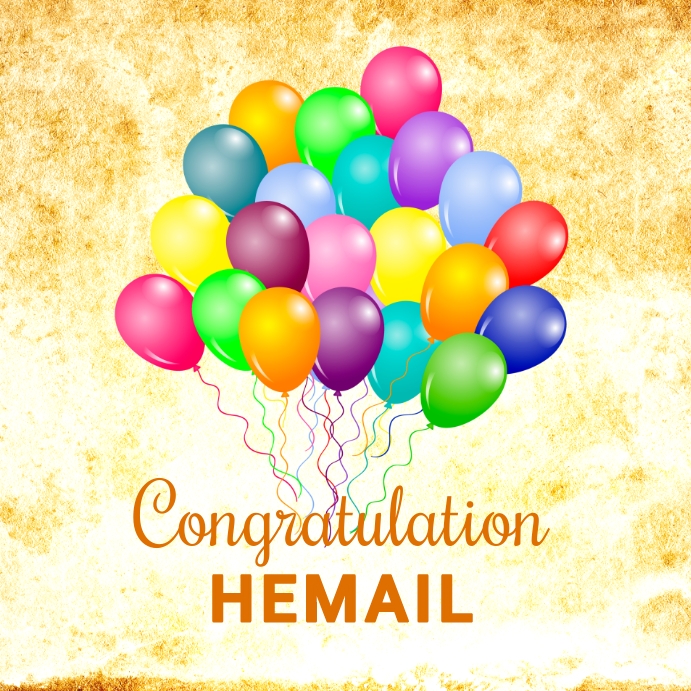 Plantilla de Congratulation Template | PosterMyWall