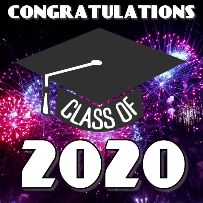 Congratulations Class of 2020 Template | PosterMyWall