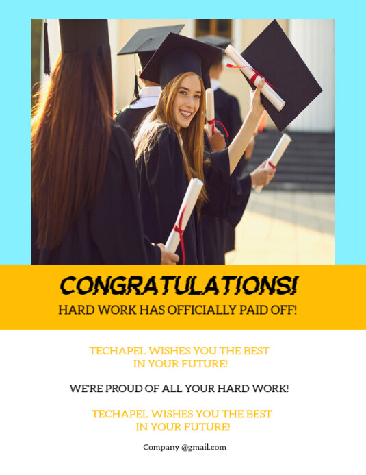 Copy of Congratulations | PosterMyWall