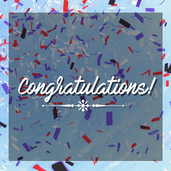 Congratulations Template | PosterMyWall