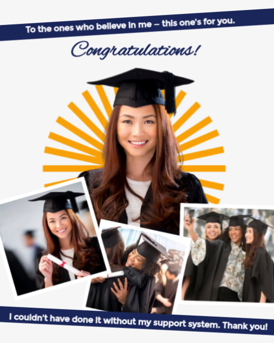 Congratulations Template | PosterMyWall