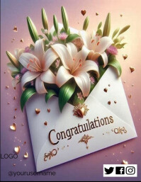 Congratulations poster Template | PosterMyWall