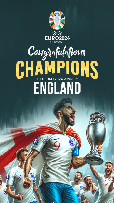 congratulations England Templat | PosterMyWall