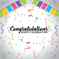 Congratulations on your success Template | PosterMyWall