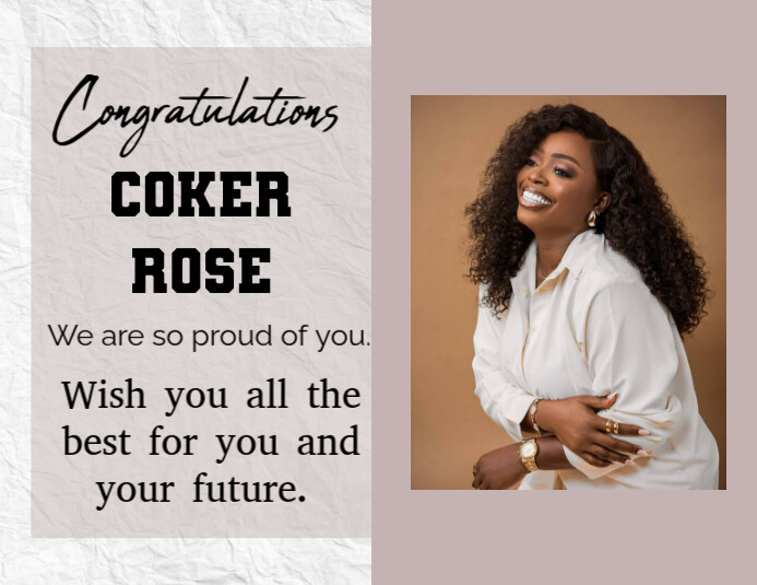 Congratulations flyer design template | PosterMyWall