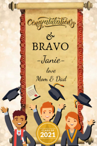 Congratulations Graduate Template | PosterMyWall