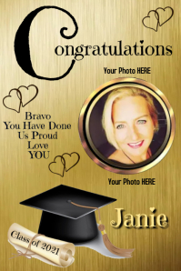 Congratulations Graduate Template | PosterMyWall