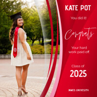 Congratulation graduate Template | PosterMyWall