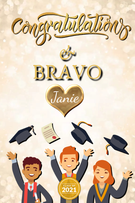 Congratulations Graduate Template | PosterMyWall