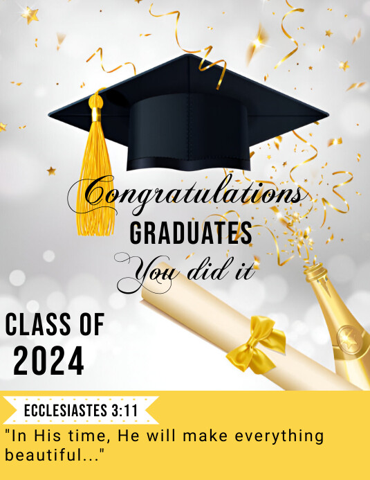 Congratulations graduates ad design Template | PosterMyWall
