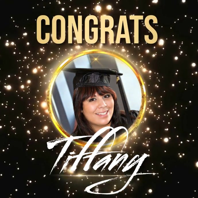 congratulations graduation instagram template | PosterMyWall