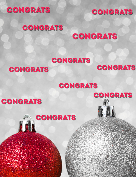 Congratulations greeting cards Template | PosterMyWall