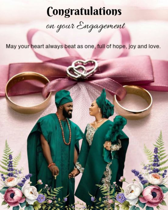 Congratulations on your engagement Template | PosterMyWall