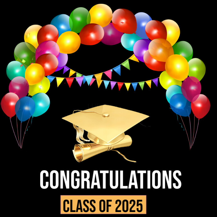 Modèle Congratulations on your graduation congrats graduating class of ...