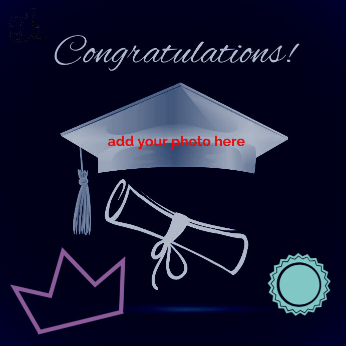 Copy of congratulations on your graduation | PosterMyWall