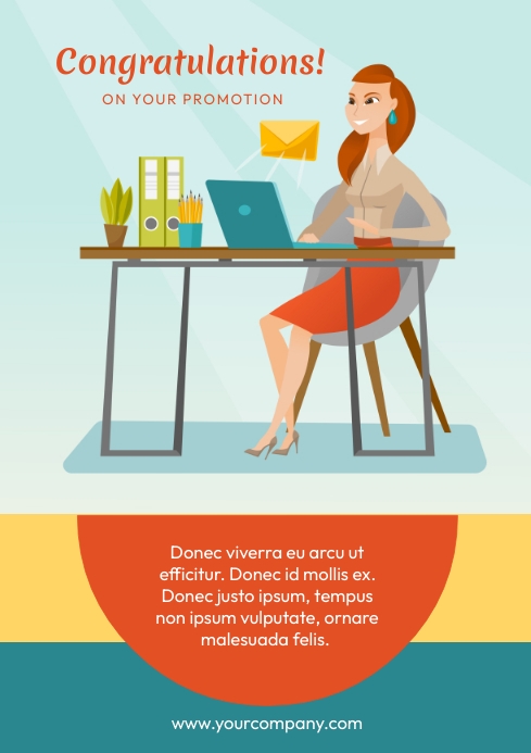 Copy of Congratulations on Your Promotion | PosterMyWall