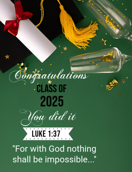 Congratulations poster ad design เทมเพลต | PosterMyWall
