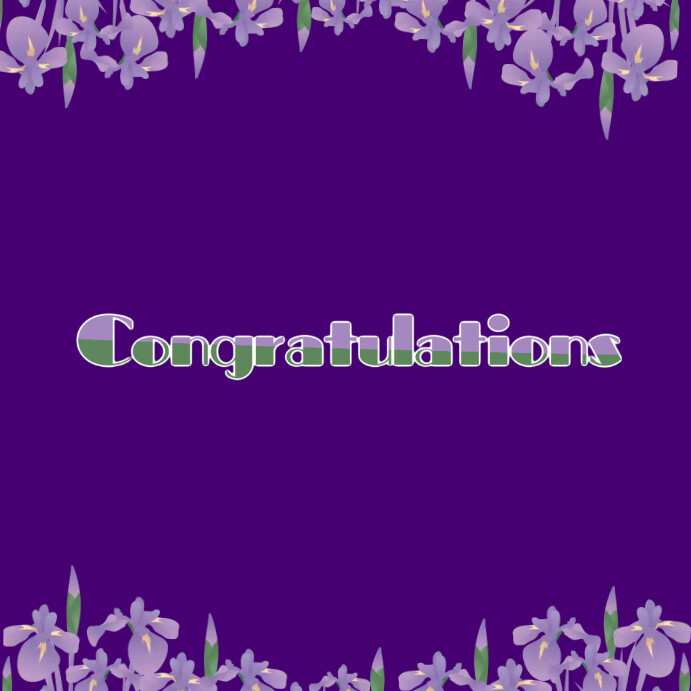 Congratulations Instagram Post Template | PosterMyWall