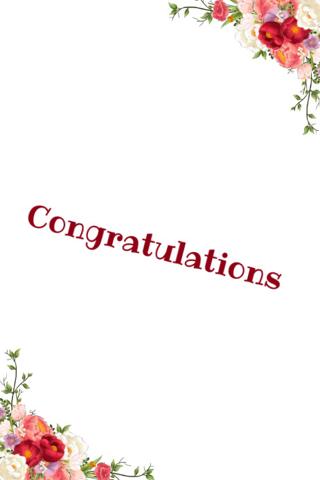 Congratulations Poster Template | PosterMyWall