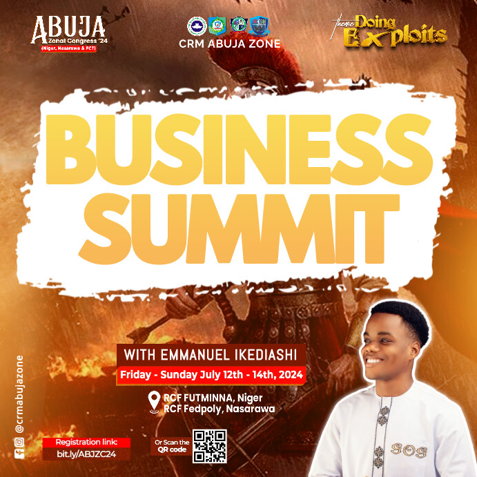 Congress Business Summit Session Flyer Template | PosterMyWall