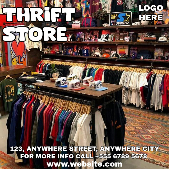 Consignment Shop Template | PosterMyWall