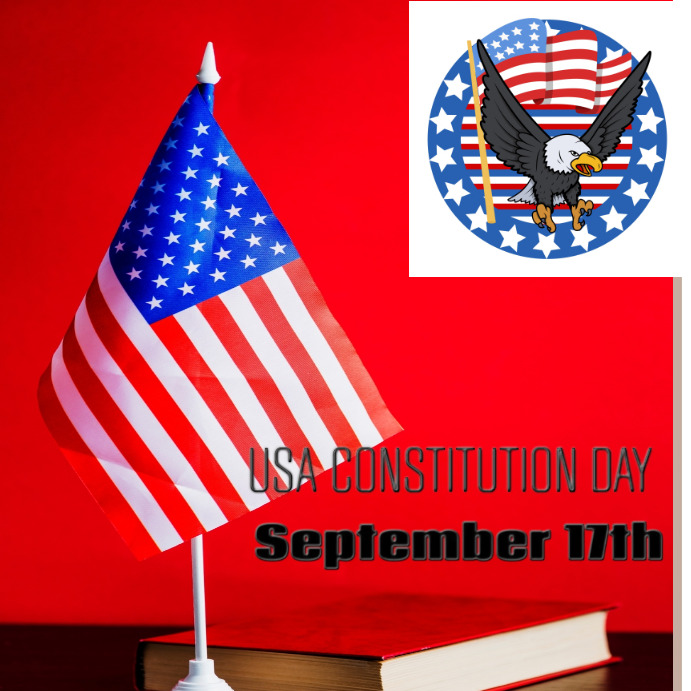 Plantilla de Constitution day | PosterMyWall