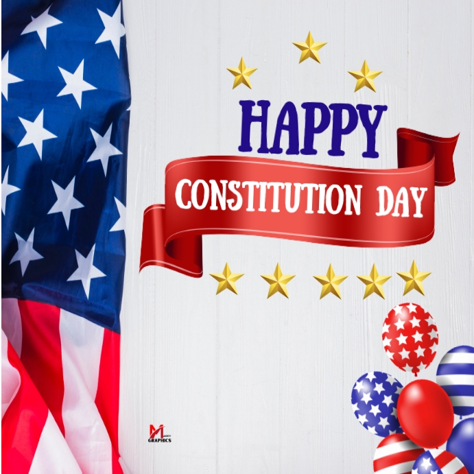 Constitution day flyer template | PosterMyWall