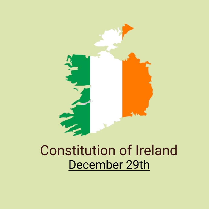 constitution of ireland Template | PosterMyWall