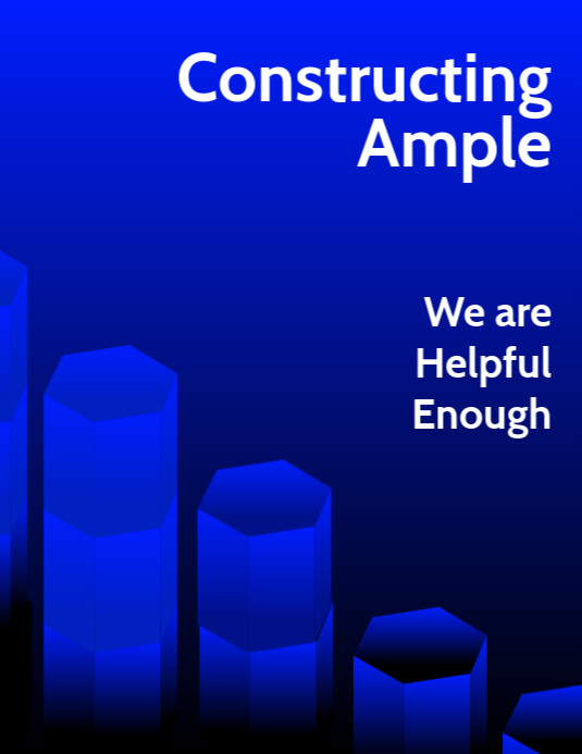 Constructing Ample Business Poster Template | PosterMyWall