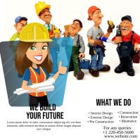 construction services ad Template | PosterMyWall