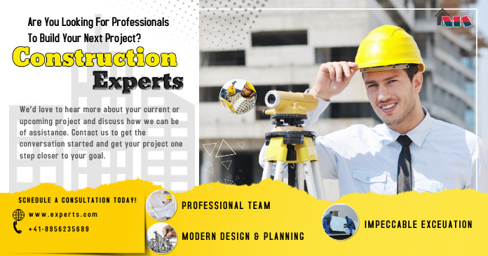 CONSTRUCTION Template | PosterMyWall