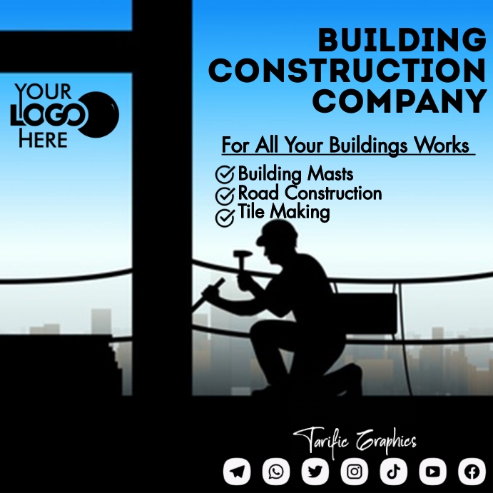 construction Template | PosterMyWall