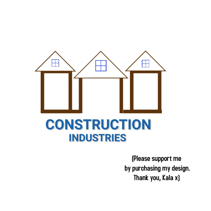 Construction Logo Template | PosterMyWall